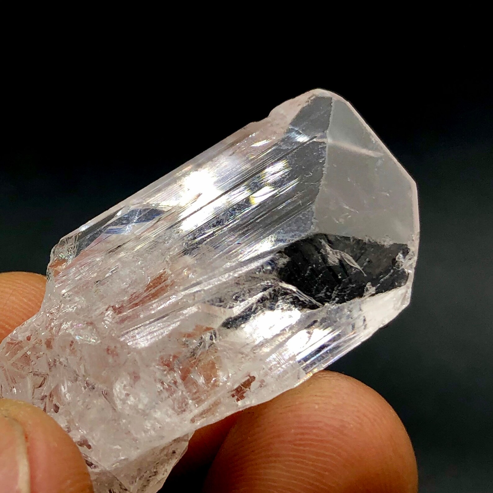 Danburite/natural Diamond Level White Danburite Crystal | Etsy