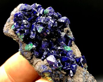 AZURITE Crystal Information Card Double Sided HC44 - Etsy