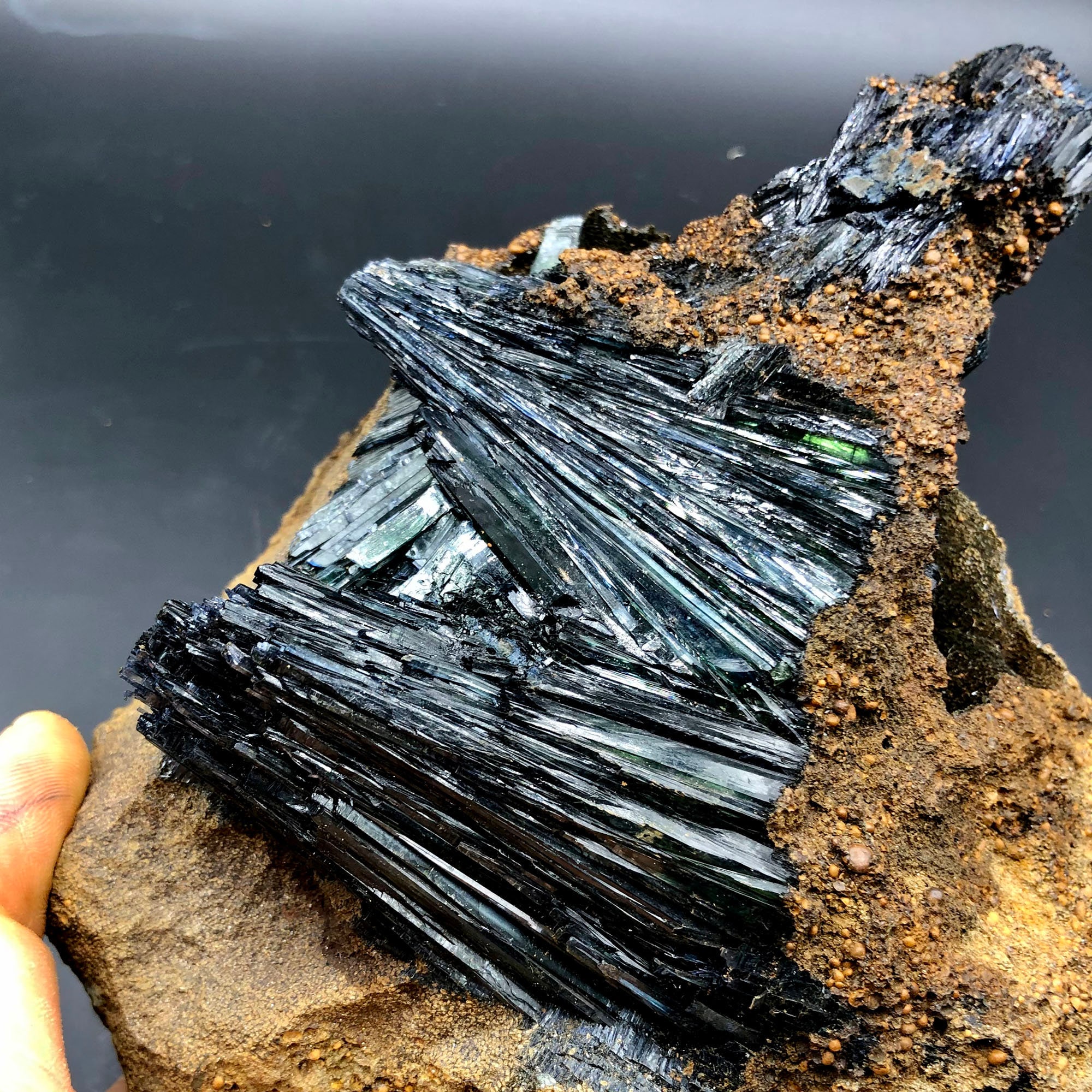 CRYSTAL Natural Complete Vivianite Mineral Specimen A1620 | Etsy