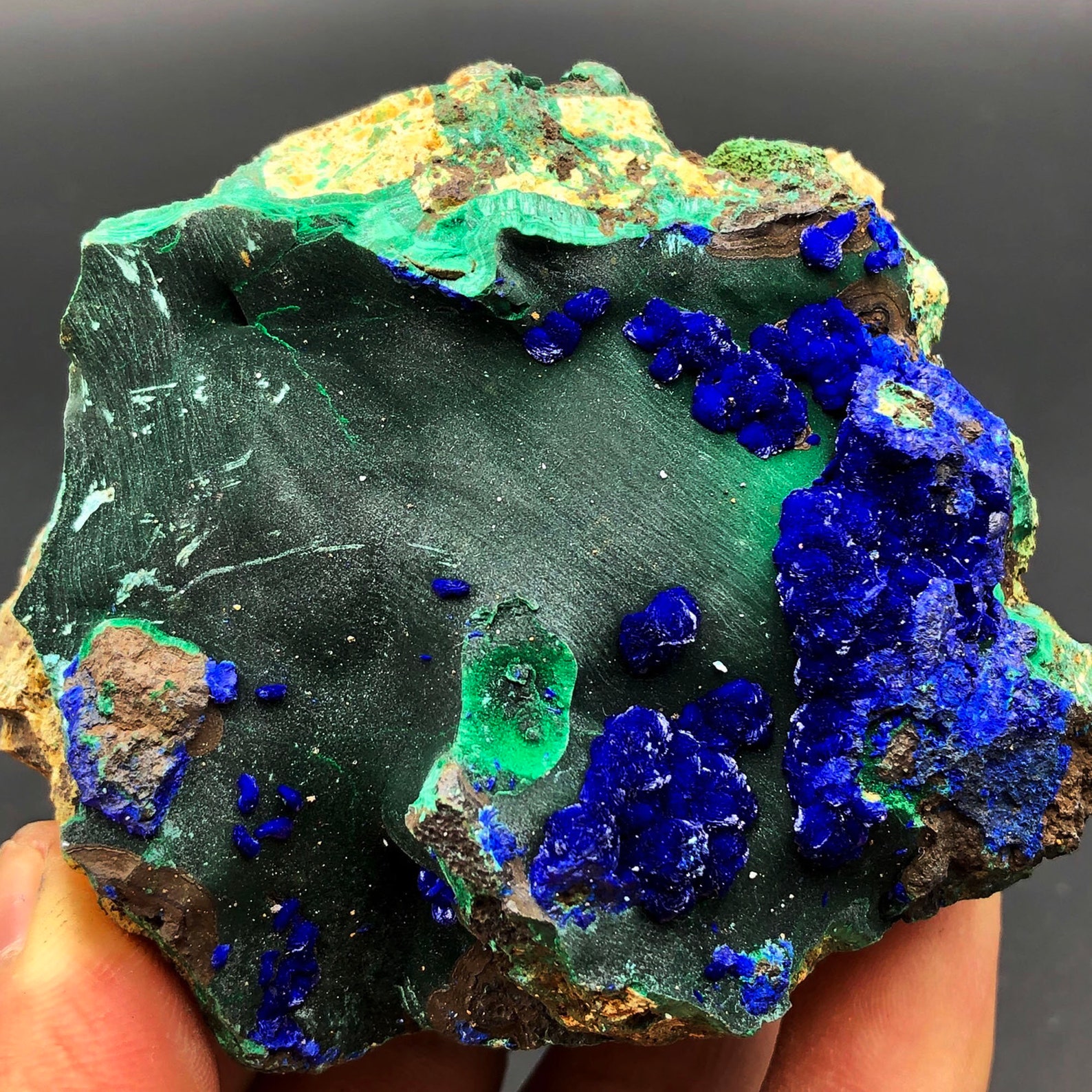 290g Very beautiful Azurite Crystal Natural Blue Azurite | Etsy