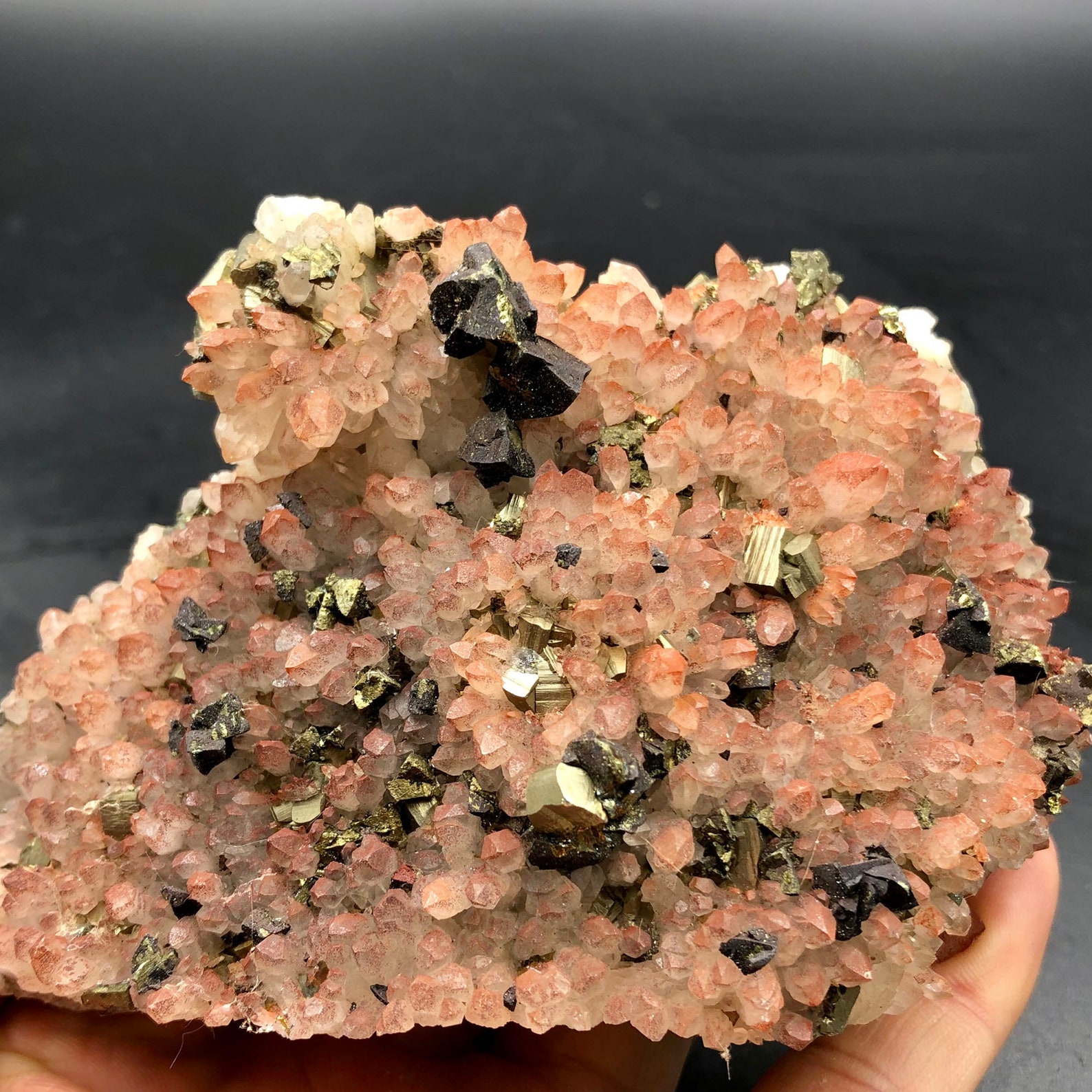 Rare Natural Red Crystal Chalcopyrite Mineral | Etsy