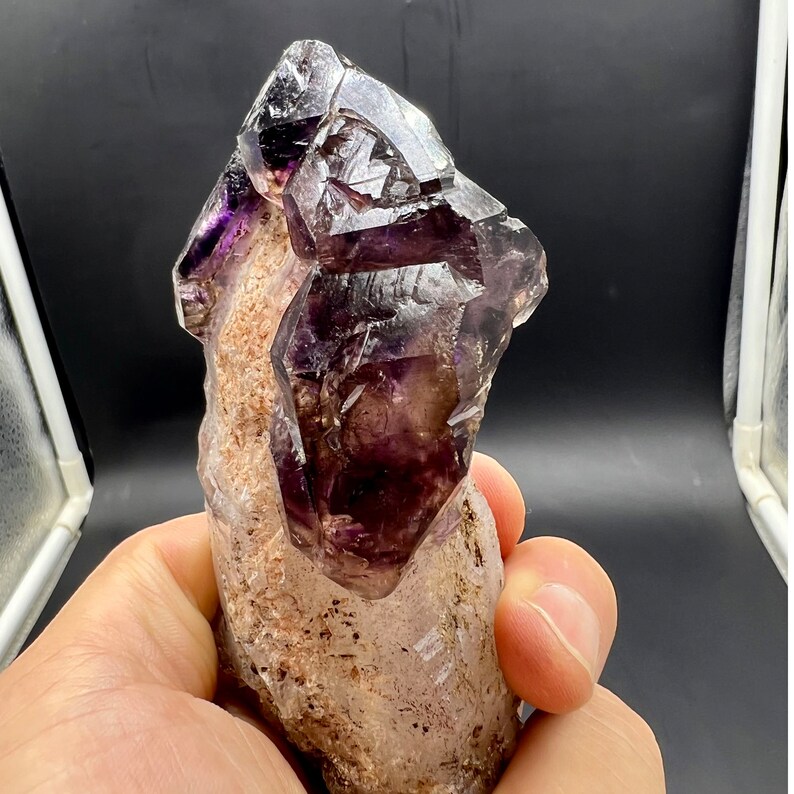 Rare Super Seven Scepter Quartz, Healing Amethyst Crystal - Etsy