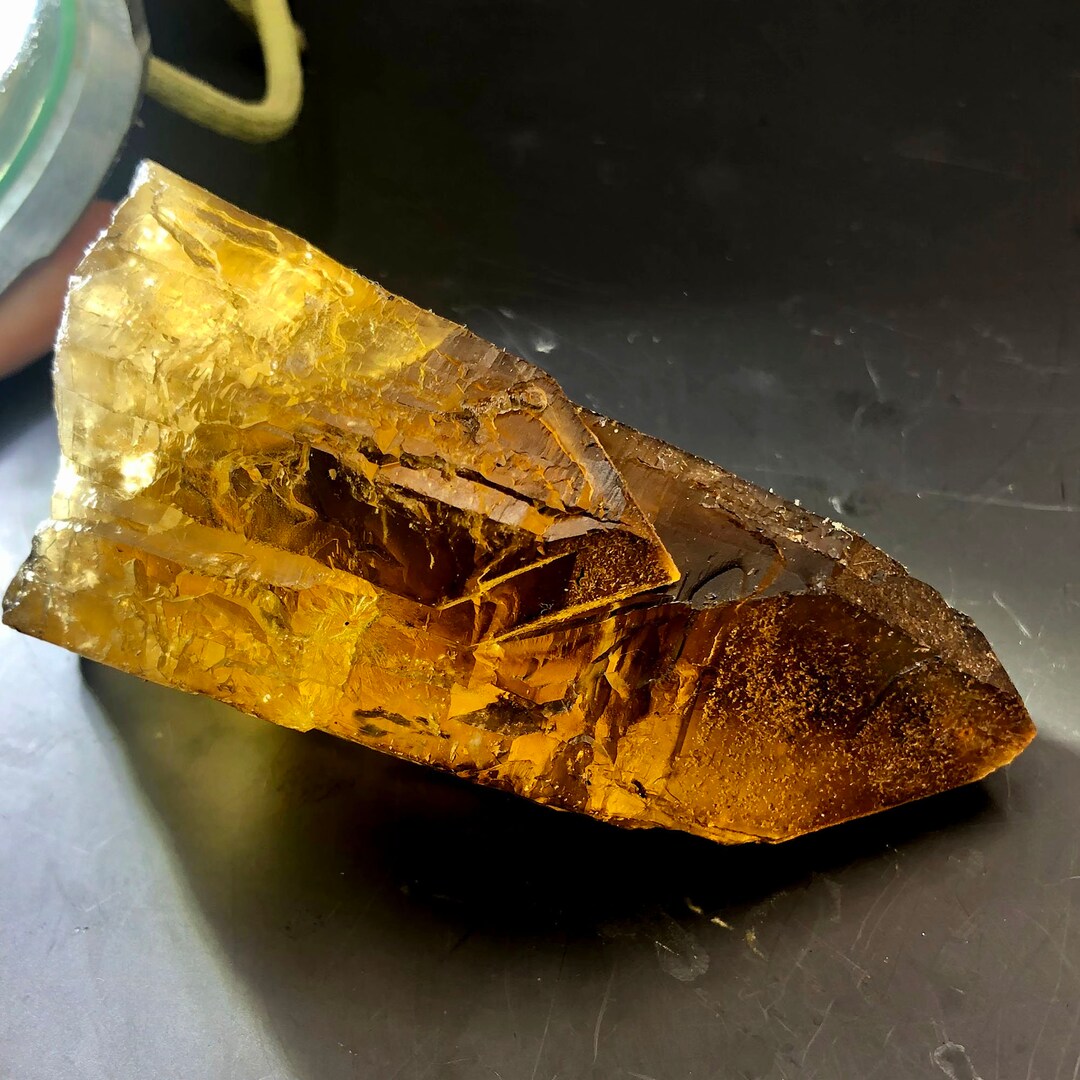Crystal ,natural Brazilian Yellow Crystal Mineral Specimen # A1586 - Etsy