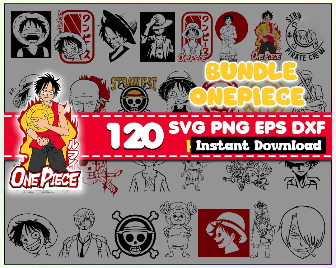 Onepiece Bundle Svg, One Piece Svg Bundle, Anime Svg, Anime Vector ...