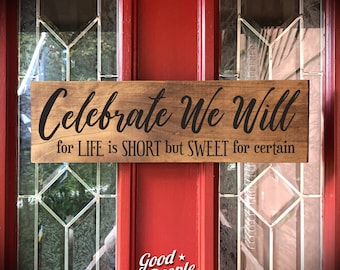 Celebrate We Will | Etsy