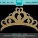 Tiara SVG princess princess crown cut file | Etsy
