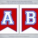 Printable PDF BANNER CUSTOM Printable Alphabet Letter - Etsy