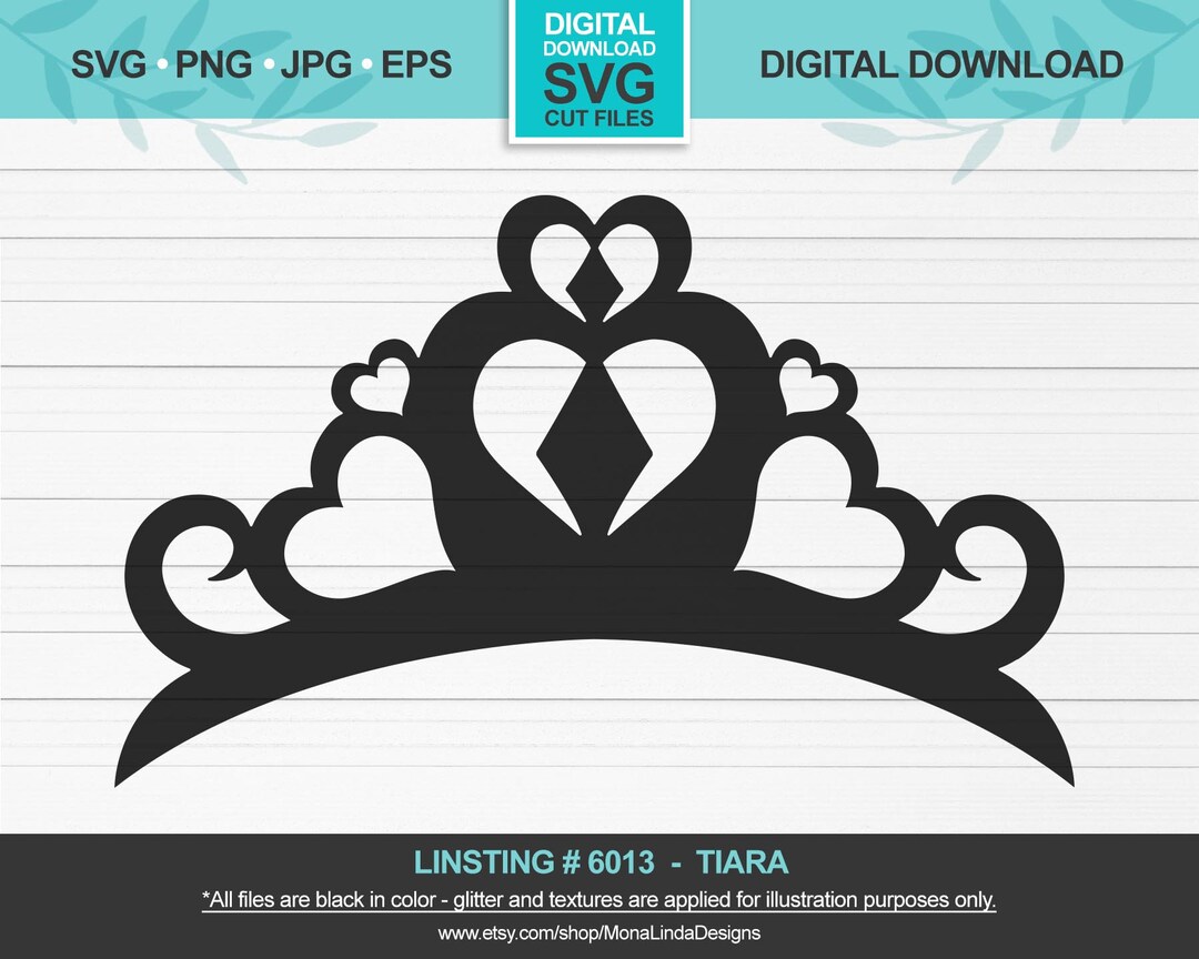 Tiara SVG, Princess, Princess Crown- Cut File - Svg,jpg,png,eps,studio ...