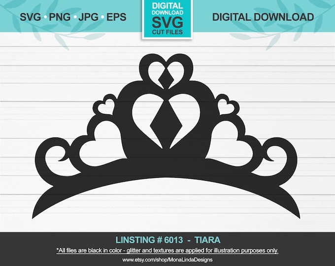 Tiara SVG, Princess, Princess Crown- Cut File - Svg,jpg,png,eps,studio ...
