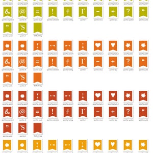 PRINTABLE PDF BANNER - Fall Banner, Autumn Banner, Fall Colors, Letter ...