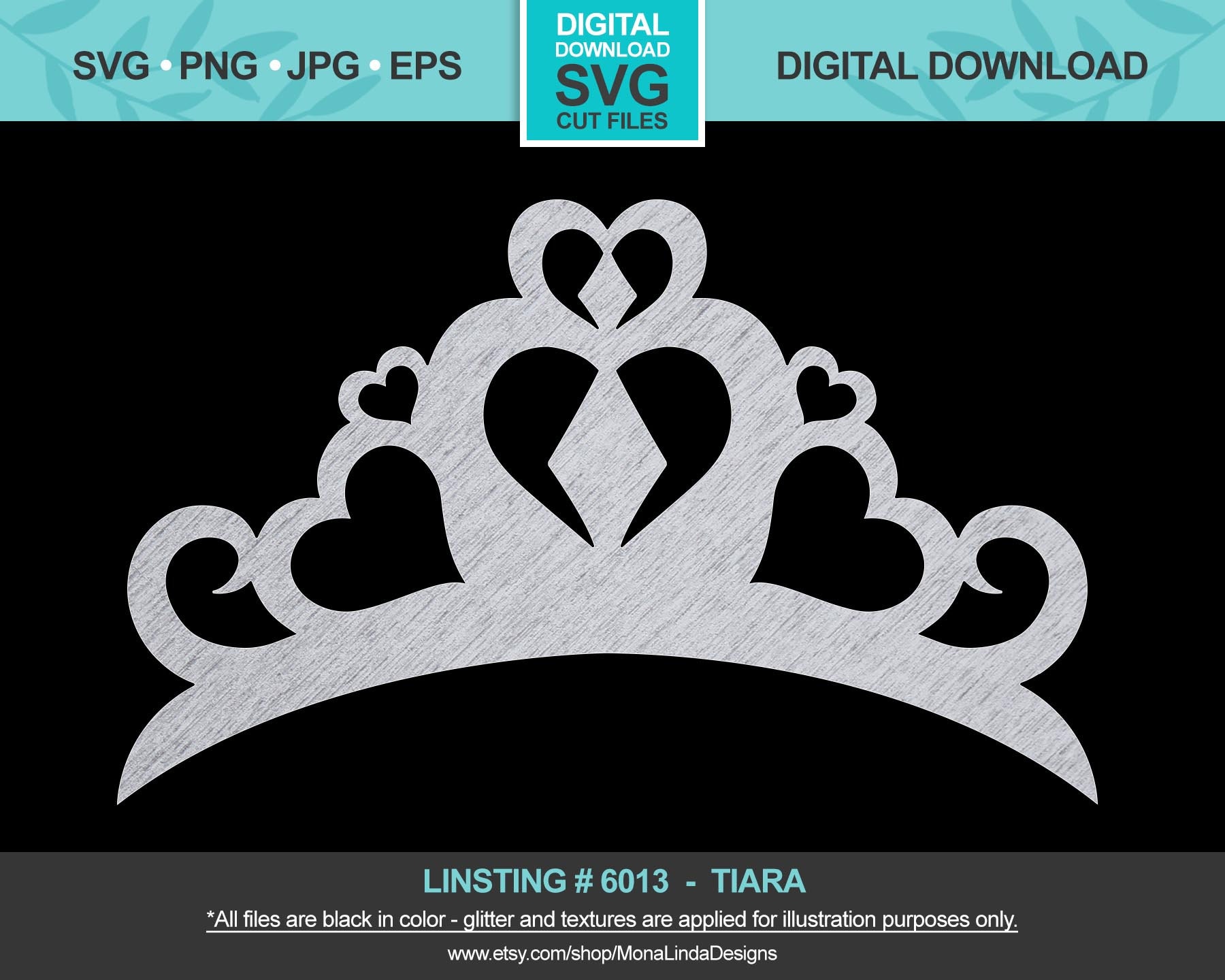 Tiara SVG Princess Princess Crown Cut File - Etsy Canada
