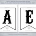 Printable PDF BANNER CUSTOM Printable Alphabet Letter - Etsy