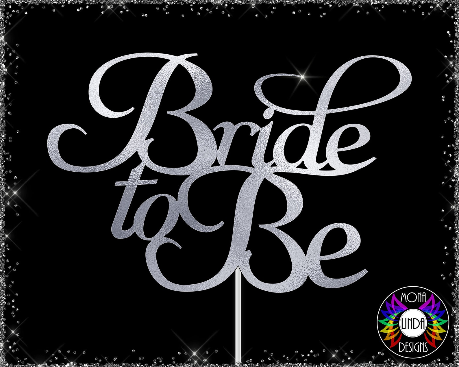 Cake Topper - Bride to Be | SVG PNG DXF Jpg Cutting File | Bridal ...