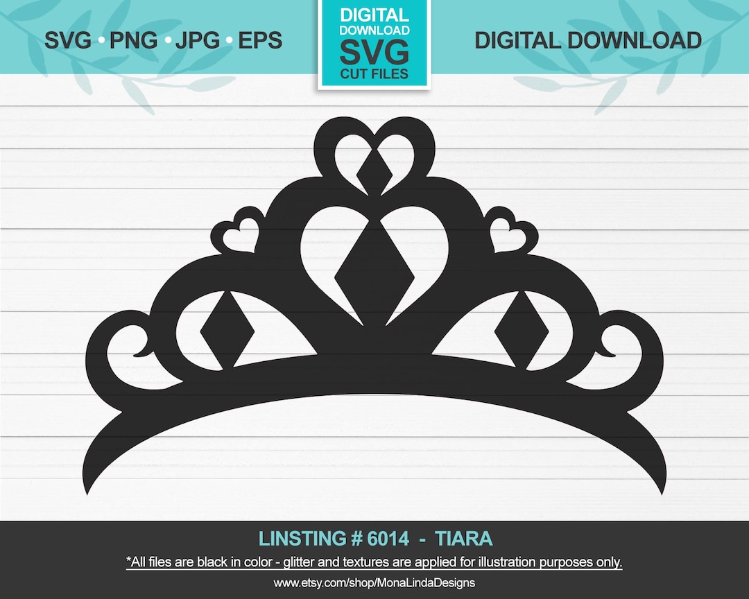 Tiara SVG, Princess, Princess Crown- Cut File - Svg,jpg,png,eps,studio ...