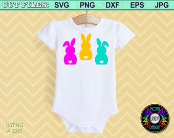 Easter Bunnies SVG Bunny Svg Cut File Peeps Svg Jpg Png | Etsy