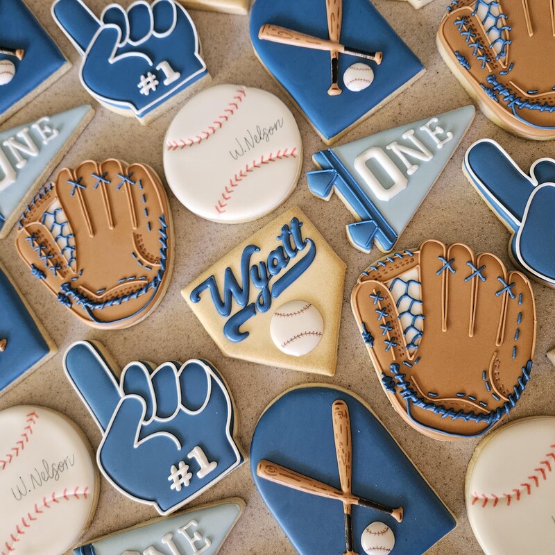 Baseball Cookies - Etsy