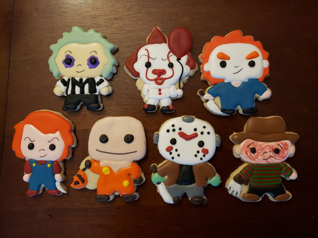 Horror Villain Cookies - Etsy