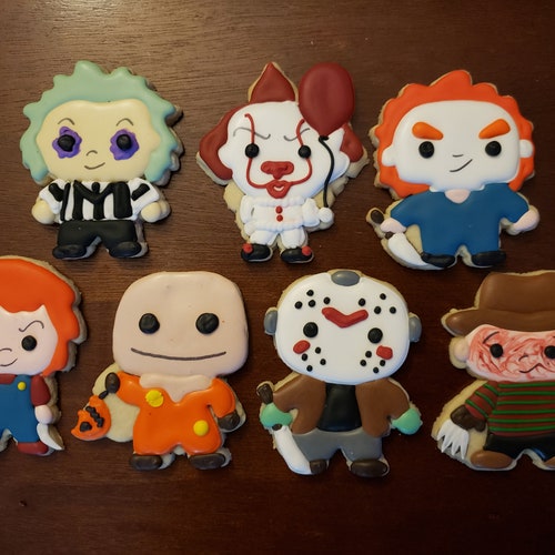 Horror Villain Cookies - Etsy