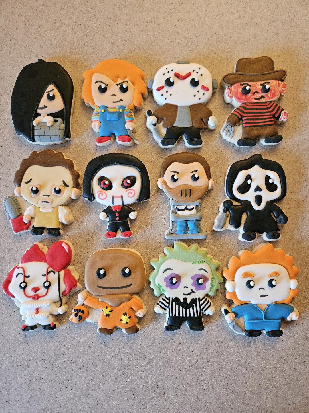 Horror Villain Cookies - Etsy