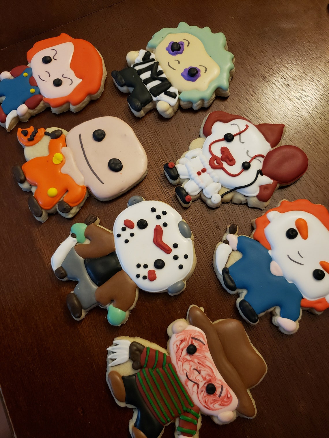 Horror Villain Cookies - Etsy