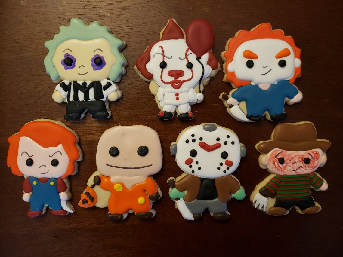 Horror Villain Cookies - Etsy