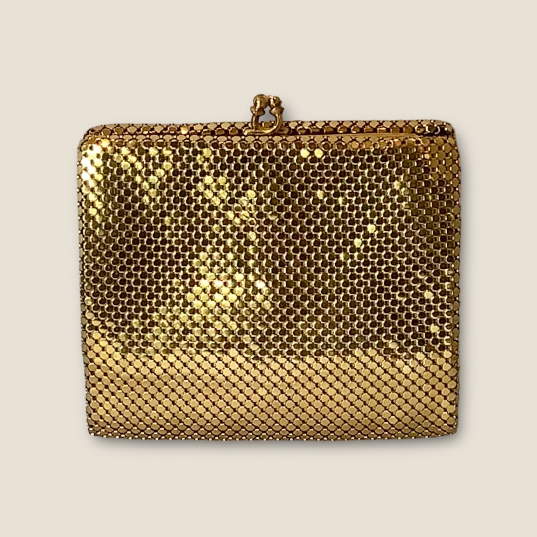 Vintage Whiting & Davis Gold Mesh Wallet - Etsy