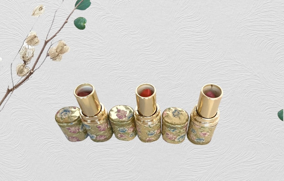 Vintage Elizabeth Farrell Trio of Fashion Lipsticks - Etsy