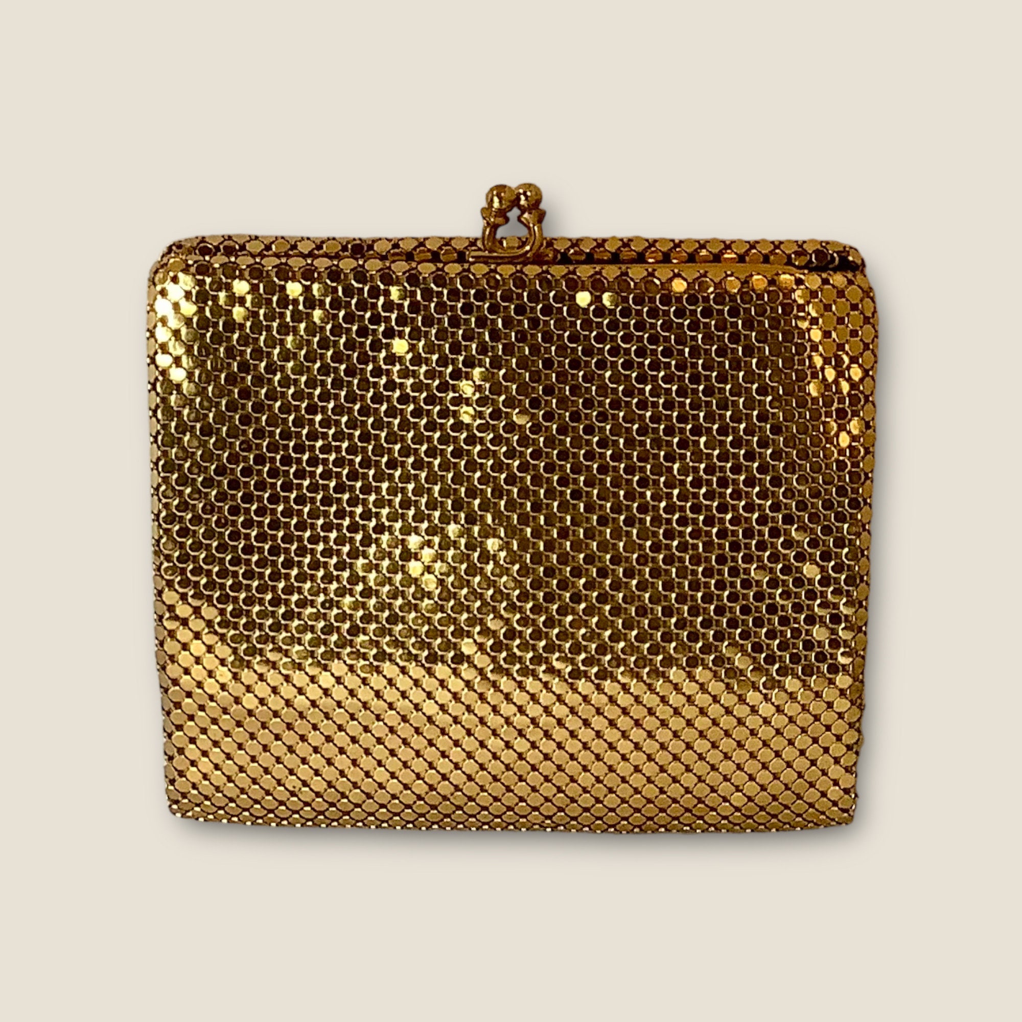 Vintage Whiting & Davis Gold Mesh Wallet - Etsy