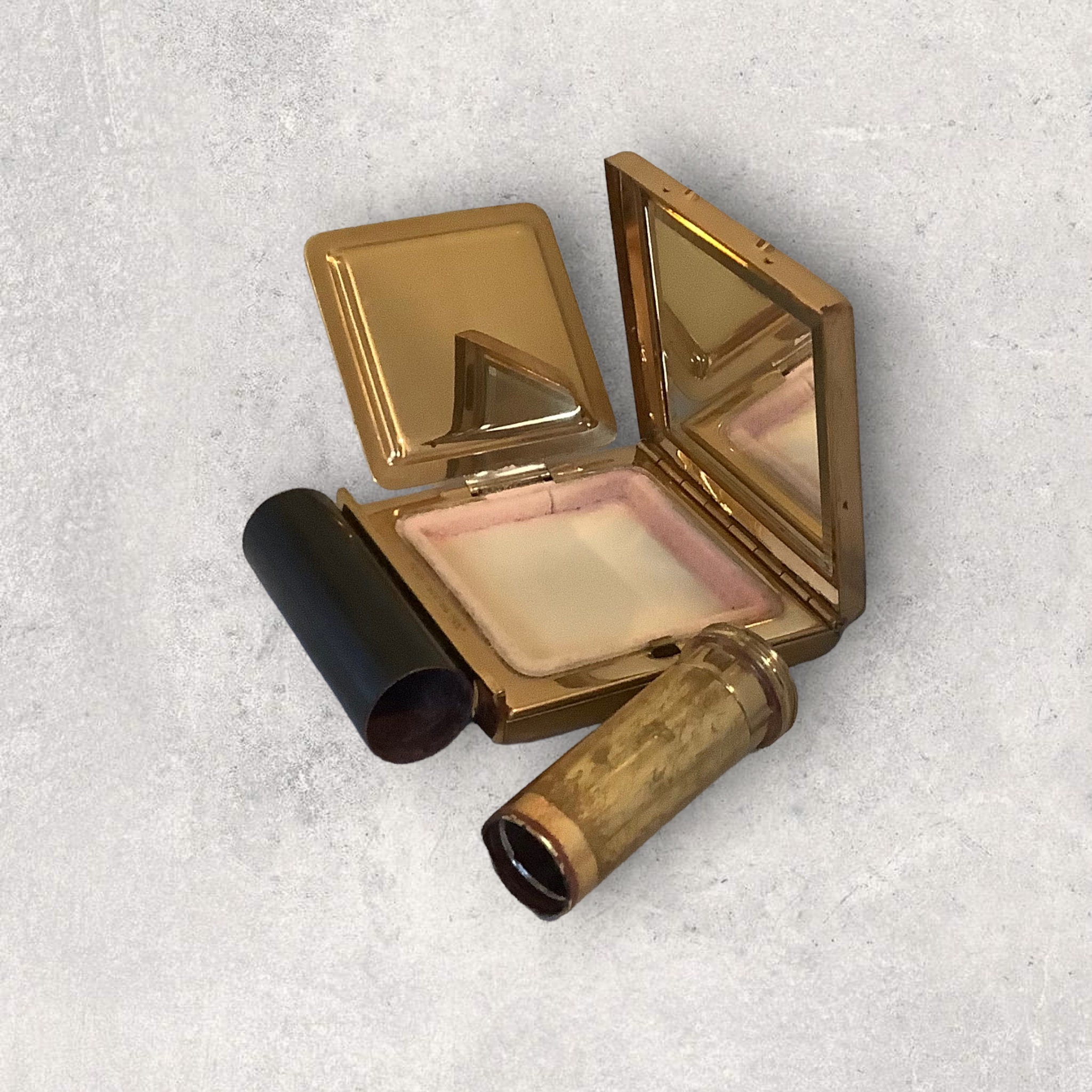 Vintage Kolter & Kopit Powder and Lipstick Compact - Etsy