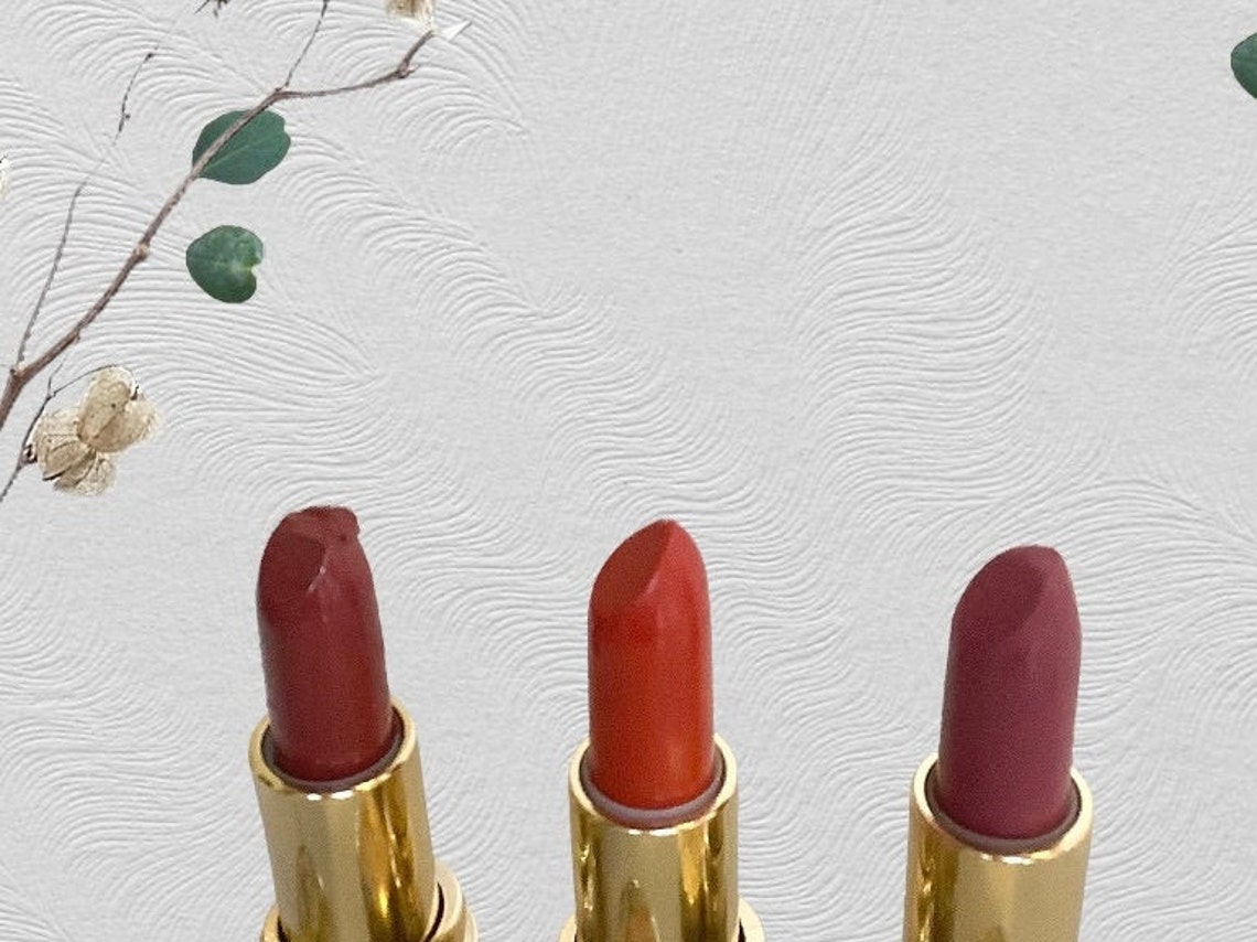 Vintage Elizabeth Farrell Trio of Fashion Lipsticks - Etsy