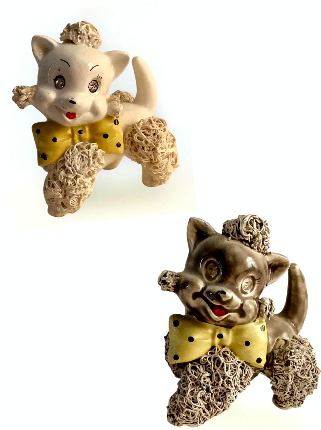 Spaghetti Cat Figurines - Etsy