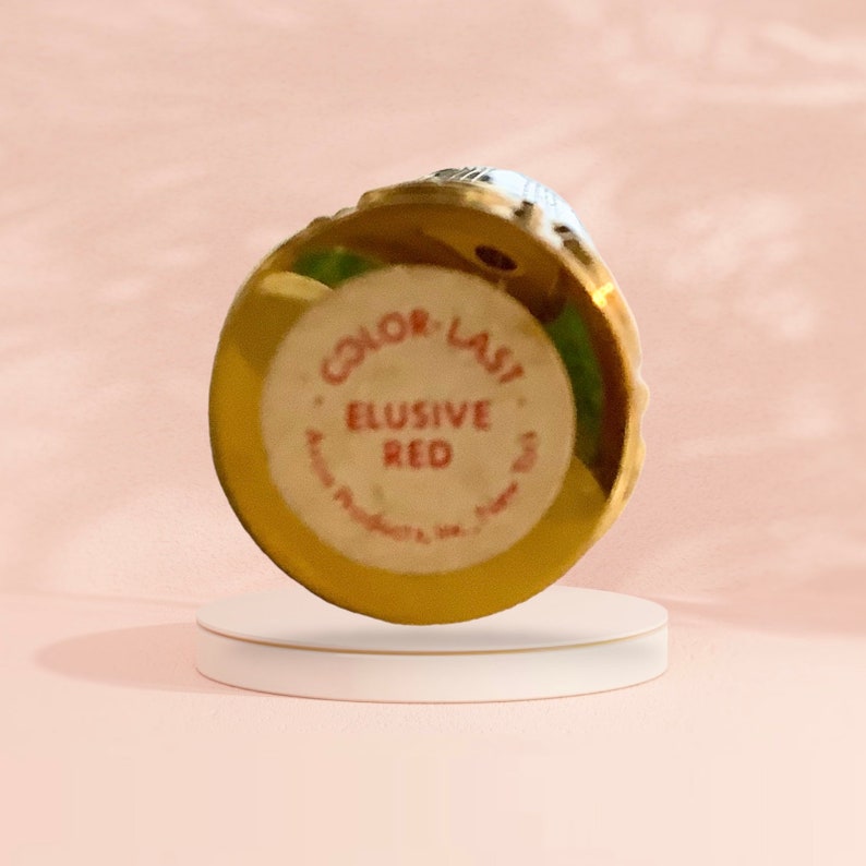 Vintage Avon elusive Red Lipstick in Fancy Tube - Etsy