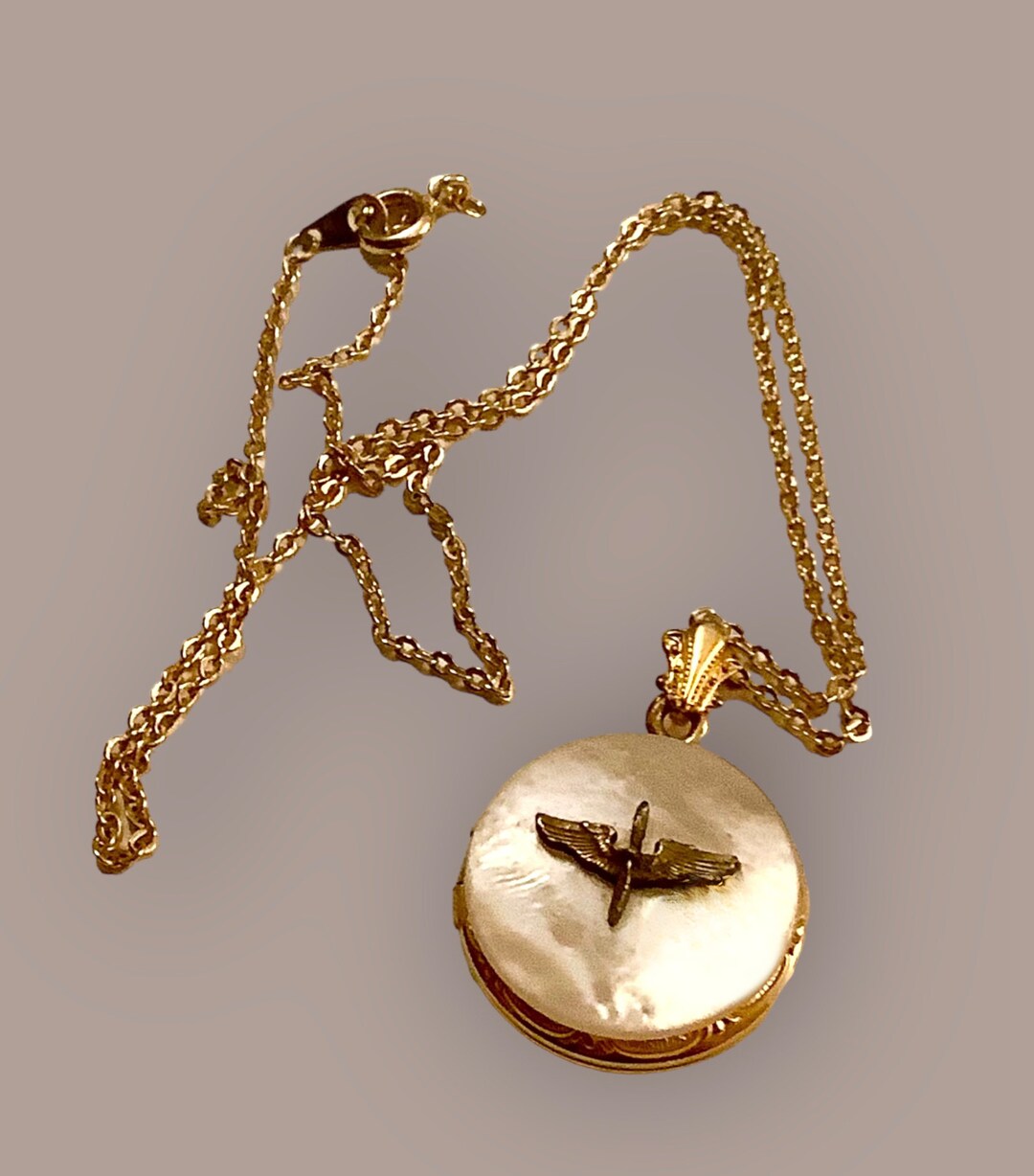 WWII US Army Air Corp Sweetheart Locket - Etsy