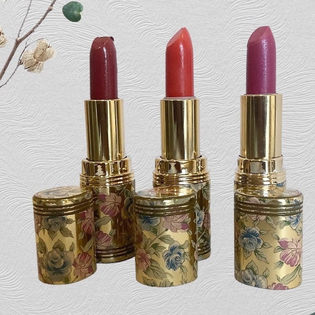 Vintage Elizabeth Farrell Trio of Fashion Lipsticks - Etsy
