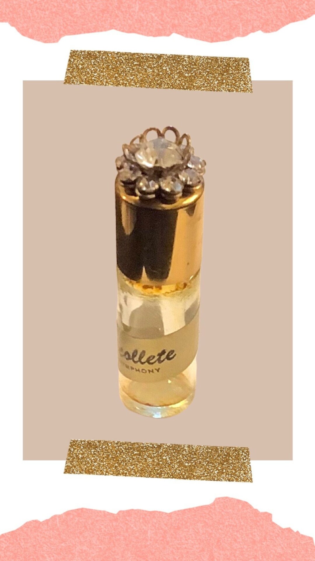 Vintage Décolleté by Symphony Perfume Bottle - Etsy