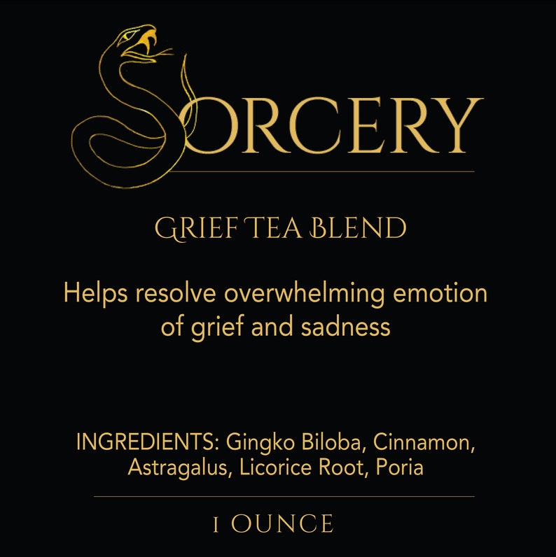 Grief Tea Blend Herbal Remedy - Etsy