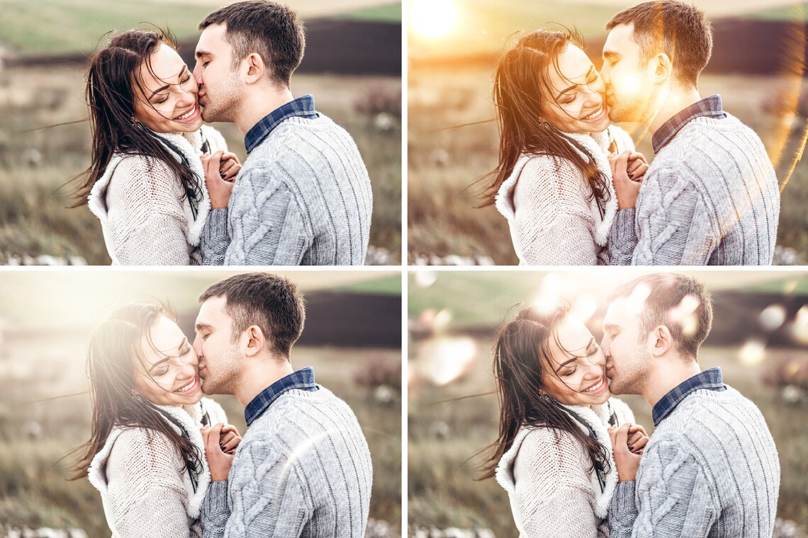 80 Original Light Photo Overlays, JPEG Overlays for Photoshop - Etsy