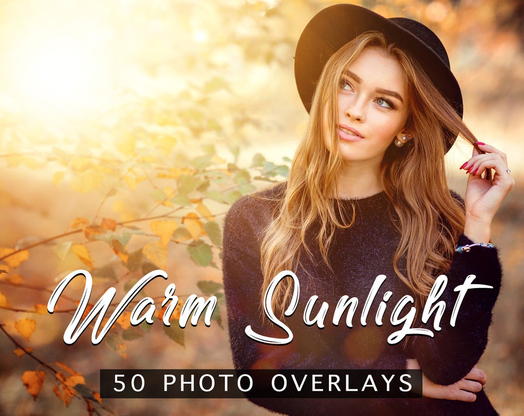 50 Warm Sunlight Photoshop Overlays, JPEG Overlays for Photoshop - Etsy
