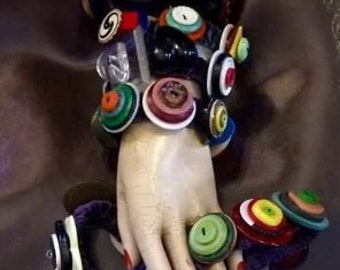 Vintage Button Bracelets - Etsy