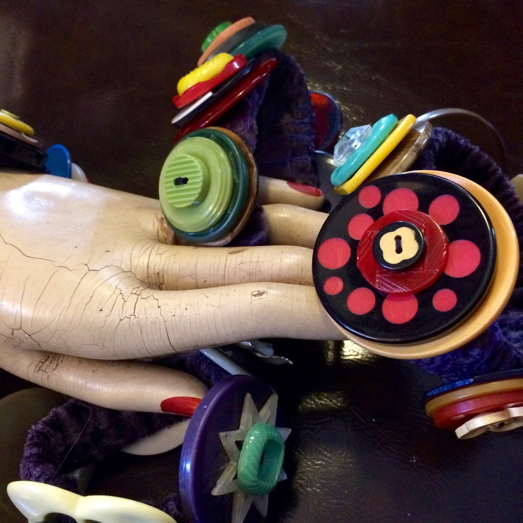 Vintage Button Bracelets - Etsy