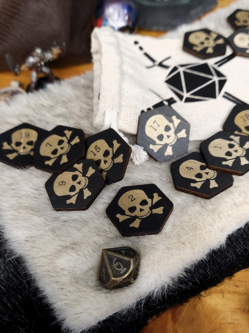 Dungeons and Dragons Tokens, DND Enemy Tokens, Tokens for Board Games ...