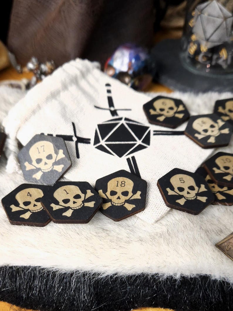 Dungeons and Dragons Tokens, DND Enemy Tokens, Tokens for Board Games ...