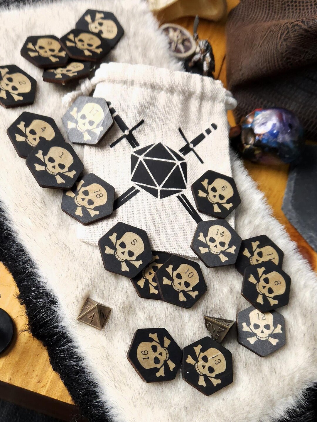 Dungeons and Dragons Tokens, DND Enemy Tokens, Tokens for Board Games ...