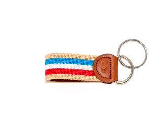 Needlepoint Key Fob | Etsy