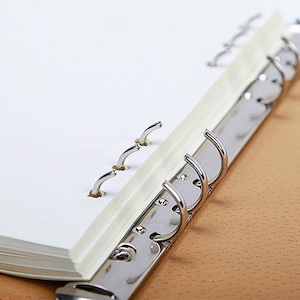 A4 / B5 / A5 / A6 Notebook Planner Diary With Inserts PU Leather ...