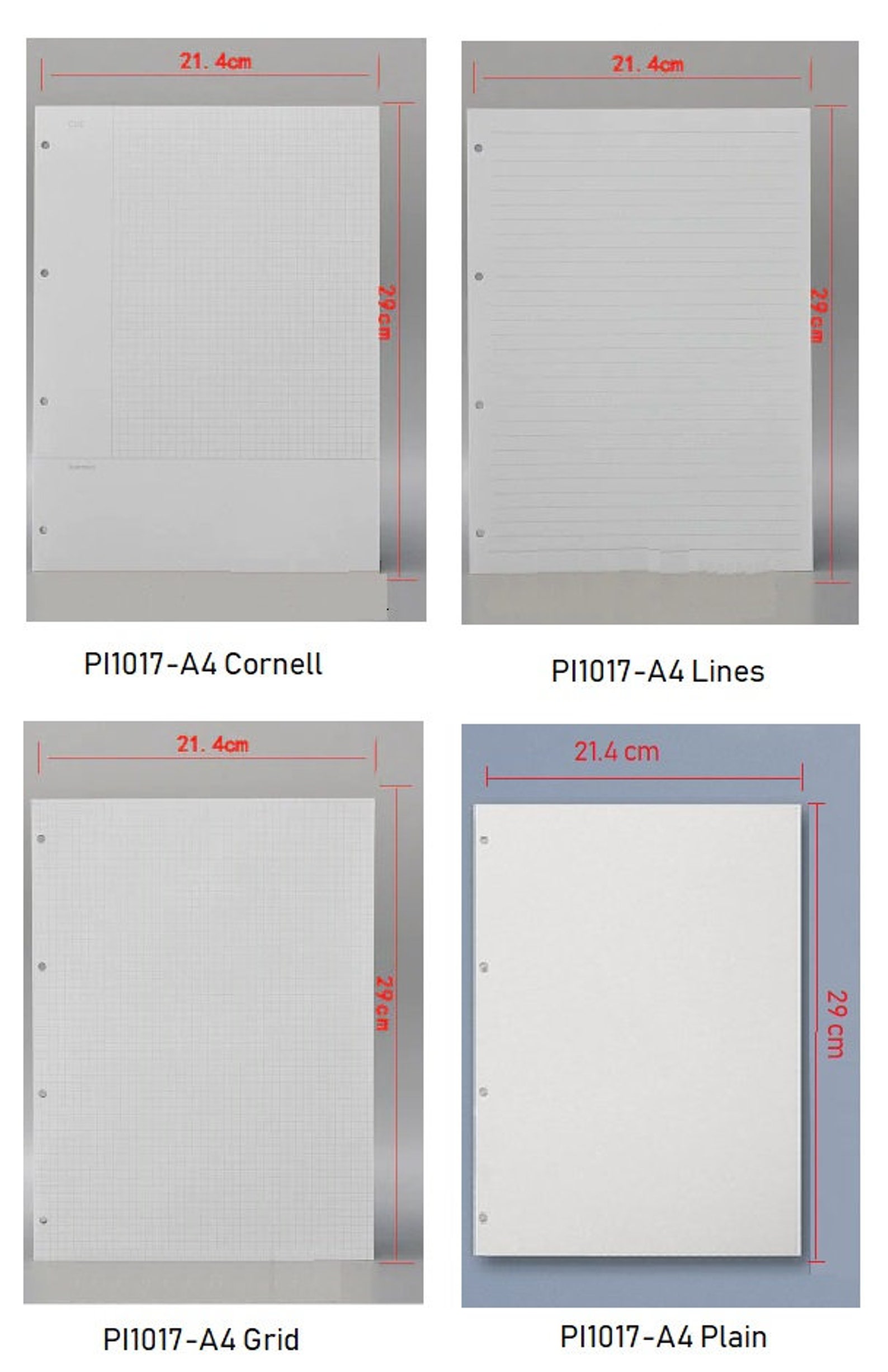 Daily Planner Inserts / B5 Organizer Refills / A4 Planner Inserts ...