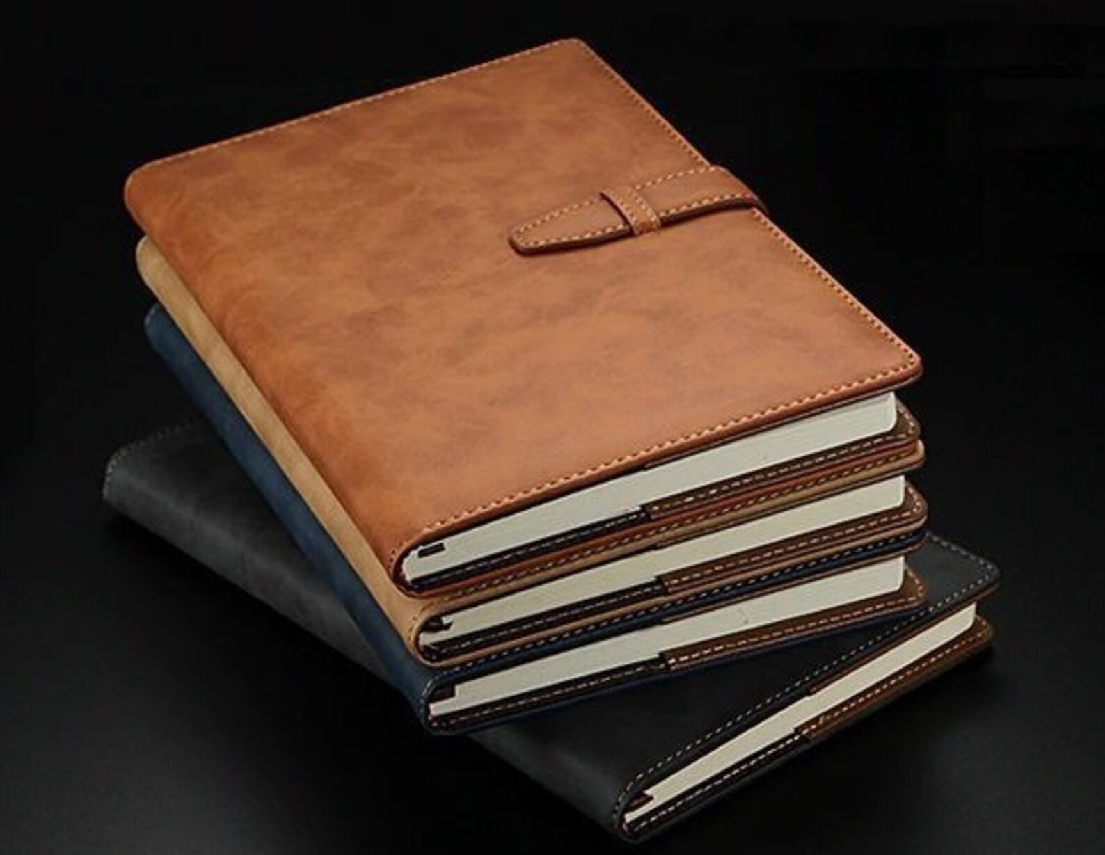 B5 / A5 Notebook Planner With Inserts Vintage Faux Leather - Etsy