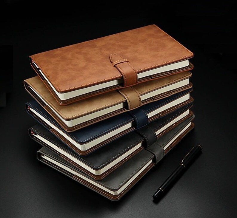 B5 / A5 Notebook Planner With Inserts Vintage Faux Leather - Etsy