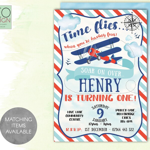 Airplane Theme Party - Etsy