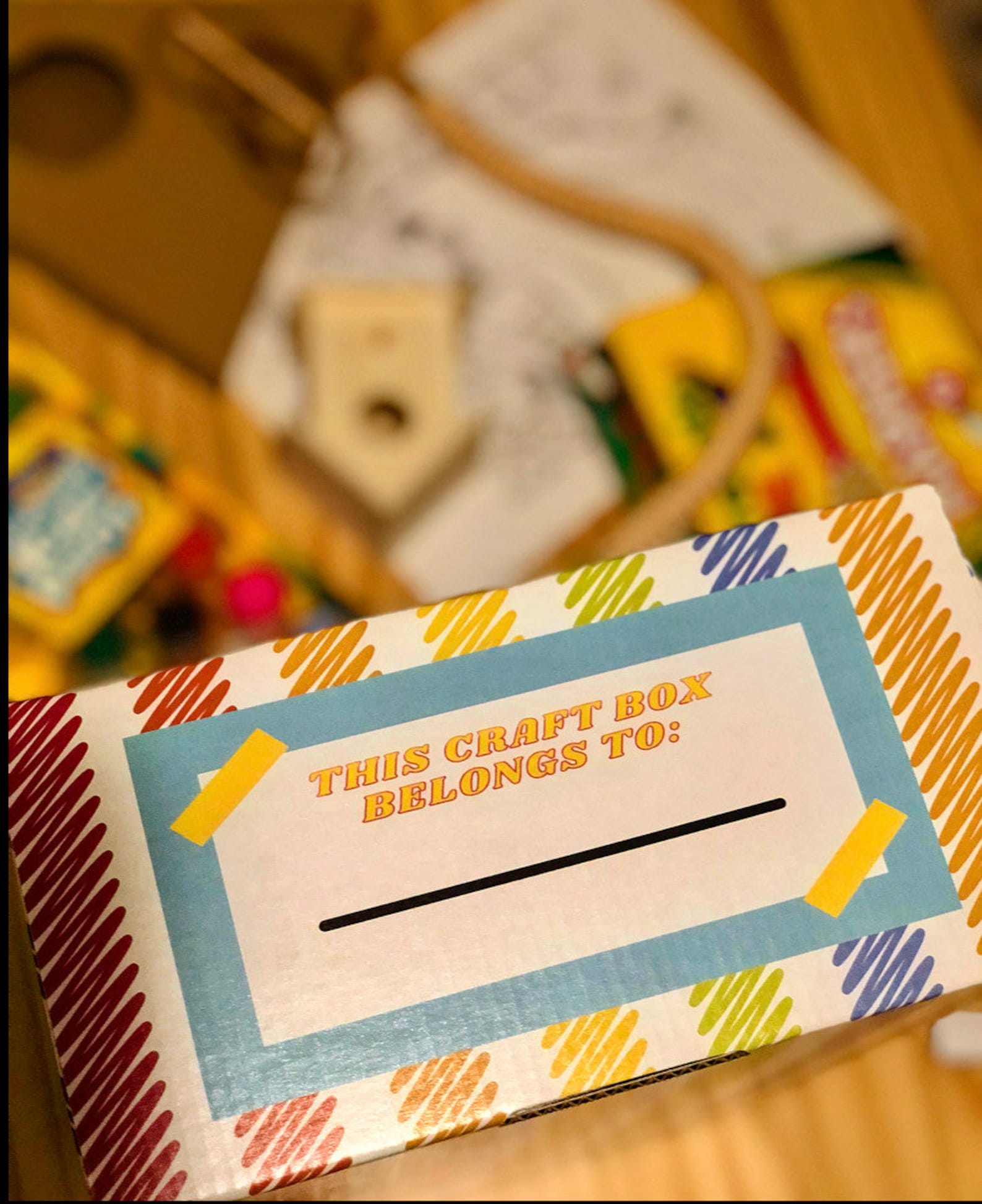 KIDS CRAFT BOX - Etsy